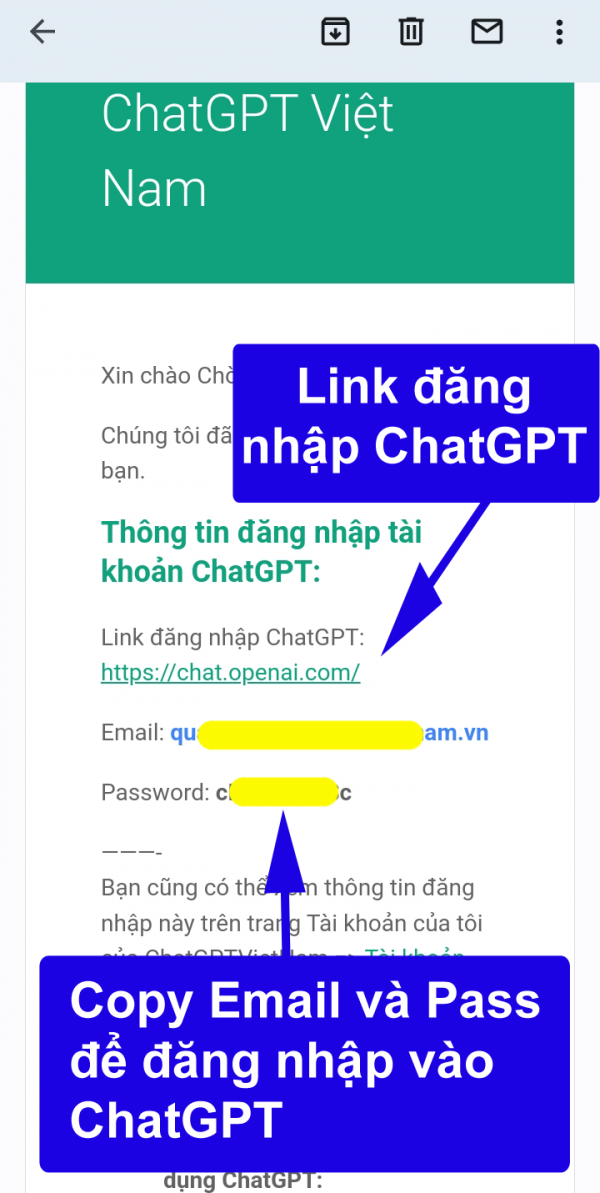 Hướng dẫn đăng nhập và sử dụng ChatGPT
