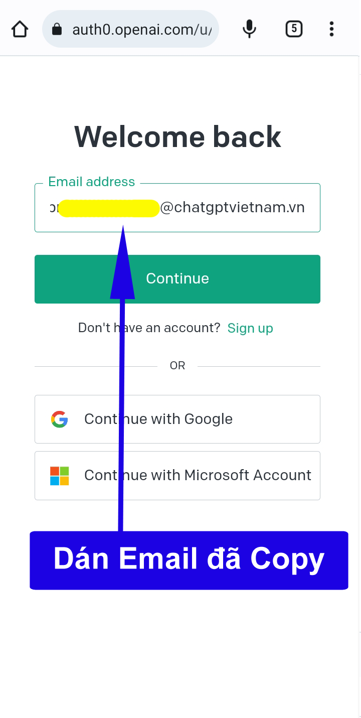 Hướng dẫn đăng nhập và sử dụng ChatGPT